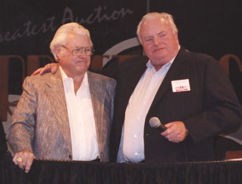 Russ Jackson (left) and Tom Barrett.