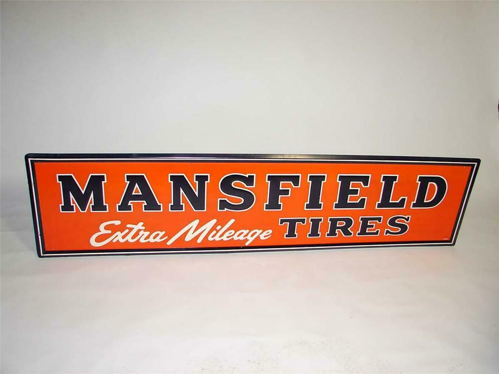 Very clean N.O.S. 1947 Mansfield 'Extra Mileage' Tires self-f