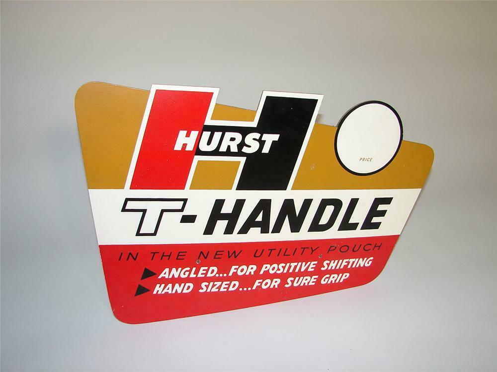 Very rare vintage Hurst T-Handle Shifters store display sign. Appears ...