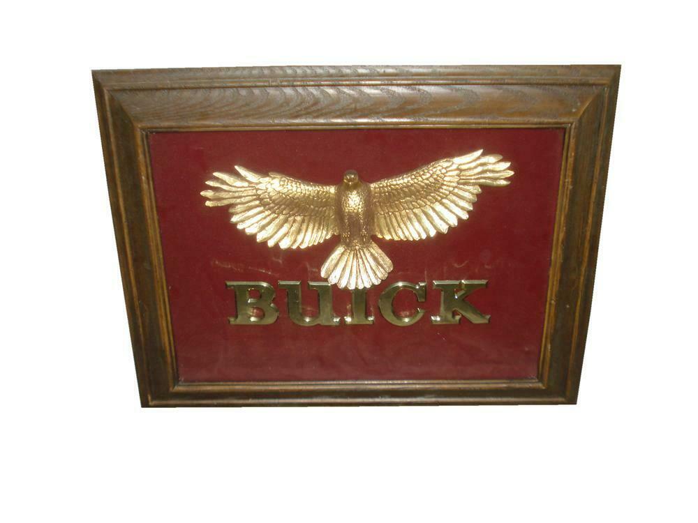 Highly collectible vintage Buick Automobiles showroom bronze