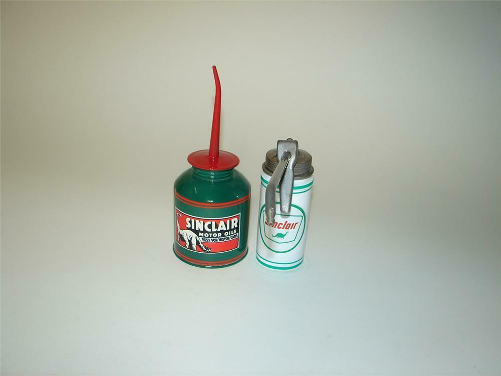 Lot of two vintage restored Sinclair Oil service department h