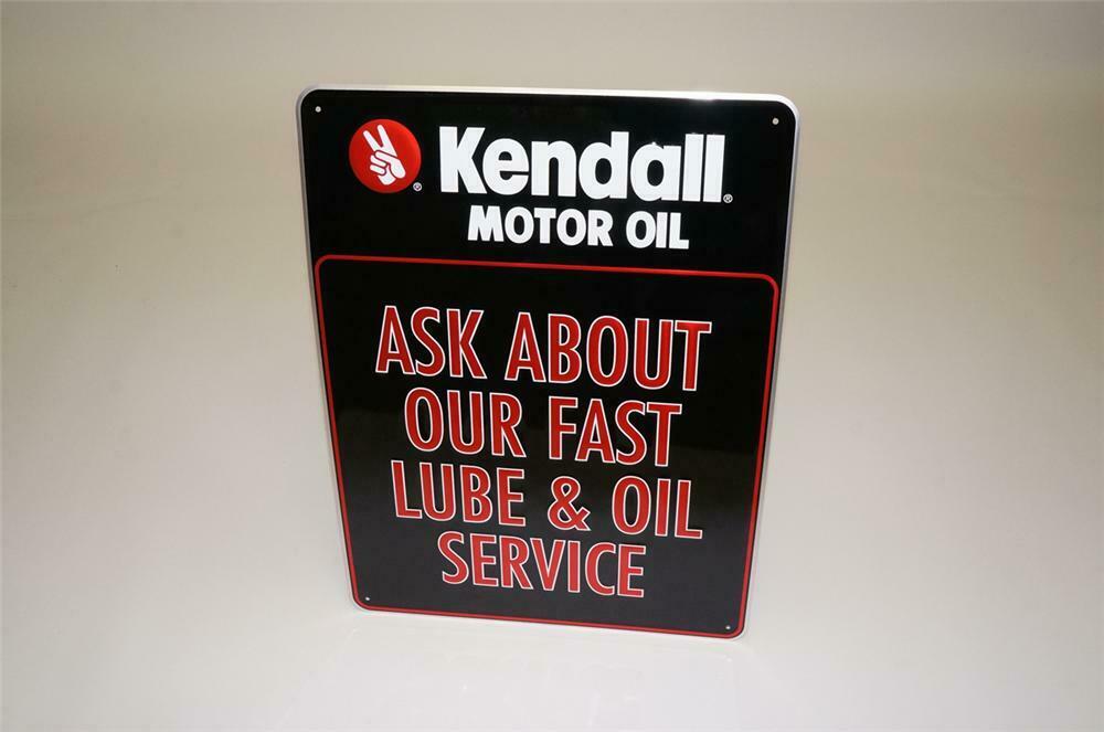 N.O.S. Kendall Motor Oil "Ask About Our Fast Lube and Oil Service ...