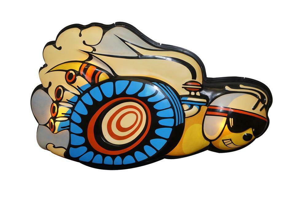 Amazing 1968-1970 Dodge Scat Pack light-up dealership showroo