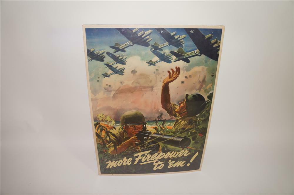 World War II U.S. Army Ordnance Department 'More Firepower to