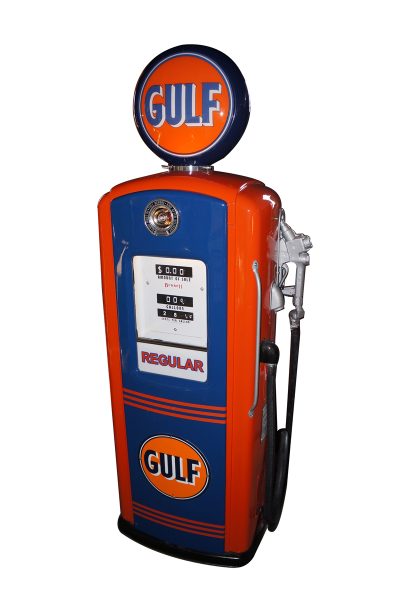 Choice 1948 Gulf Oil Bennett model #76 restored service stati