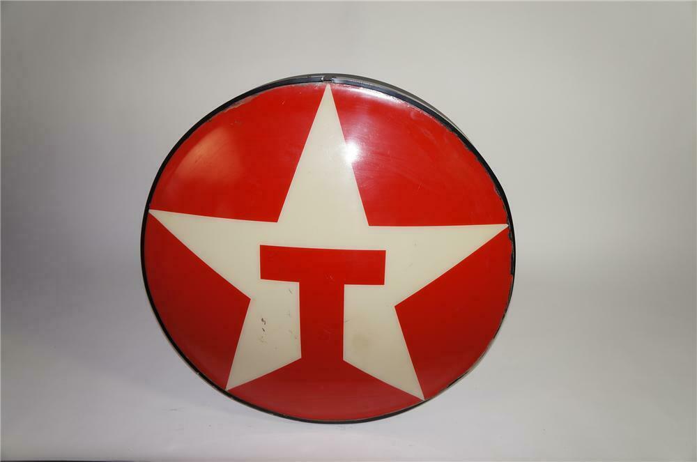 Nice vintage Texaco light-up service station sign.