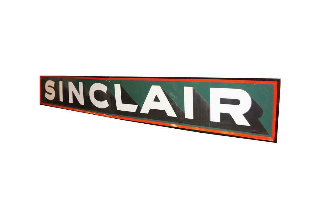 1930s Large Sinclair porcelain sign