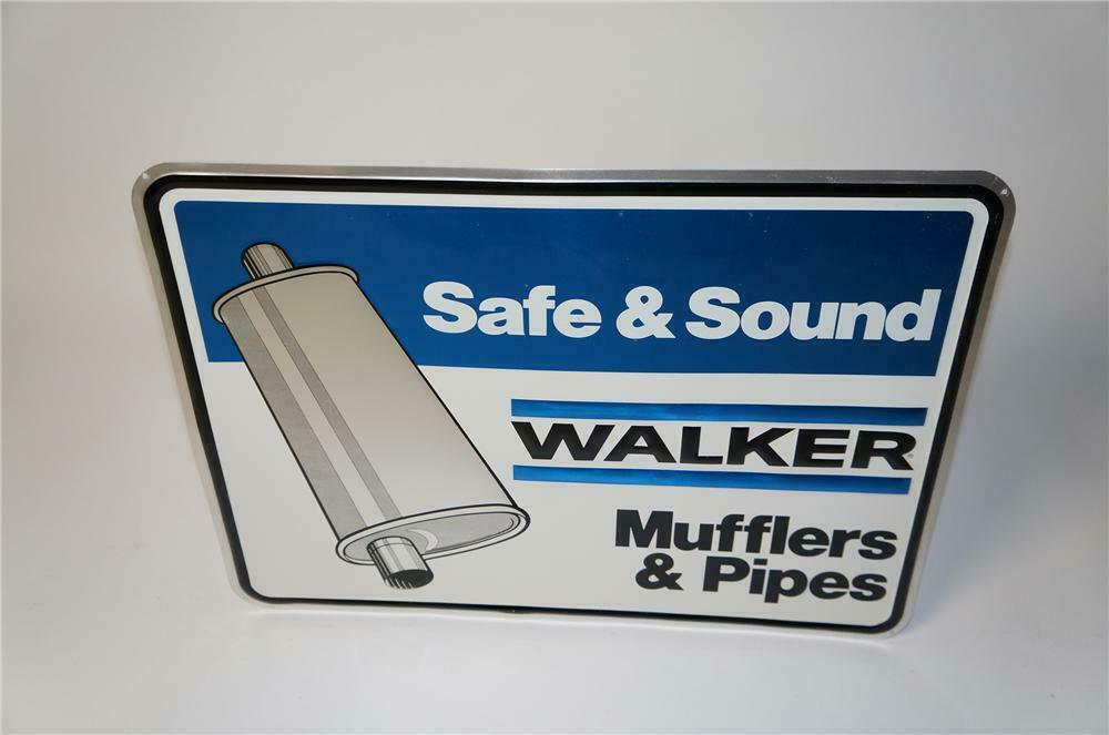 N.O.S. Walker Mufflers 'Safe and Sound Muffler and Pipes' emb