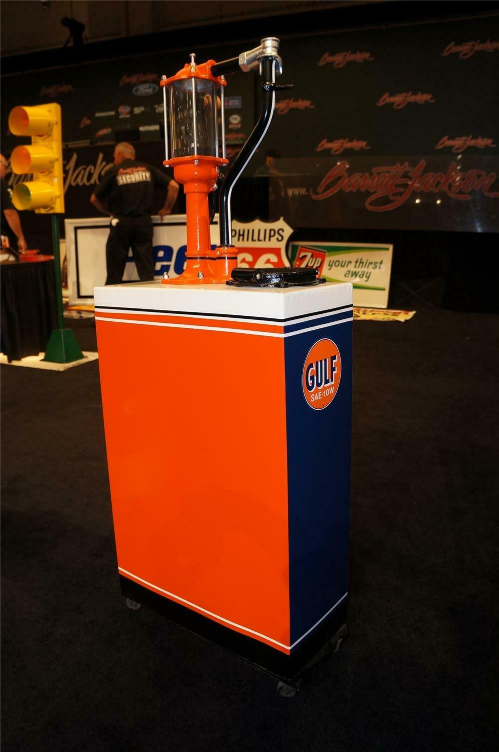 Fantastic period Bennett high boy oil dispenser restored in G