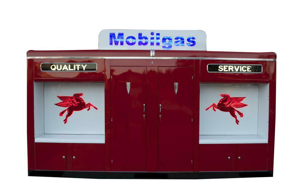 Ultra-rare 1930's John Bean wheel alignment cabinet restored