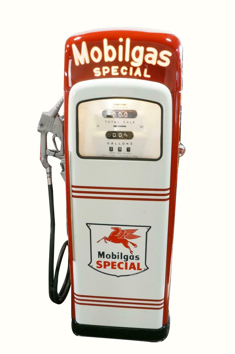 Sharp 1940's Mobilgas 'Special' M/S model #80 restored servic