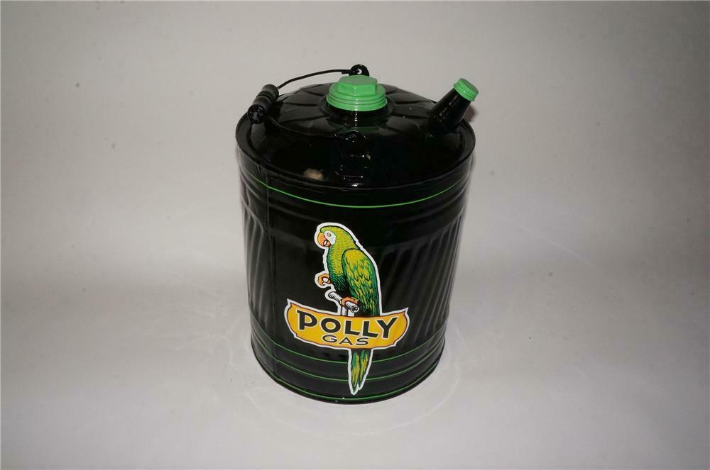 Wonderful 1930's Polly Oil five gallon restored service stati