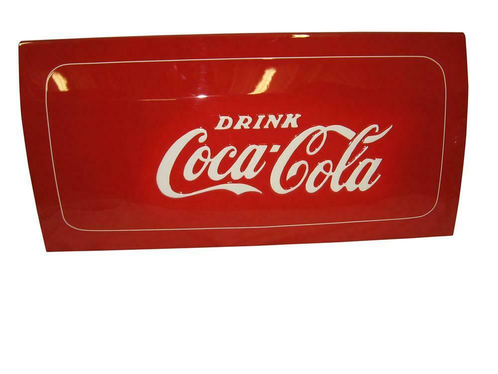 Choice Coca-Cola Wall Art. Actual metal cooler side panel fro