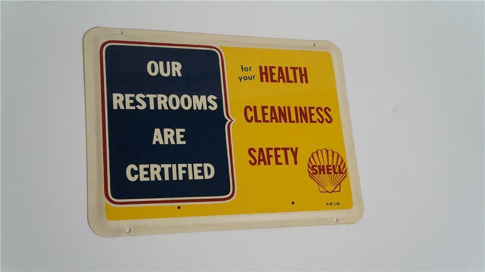 1960's Shell Oil 'Our Rest Rooms are Certified' single-sided