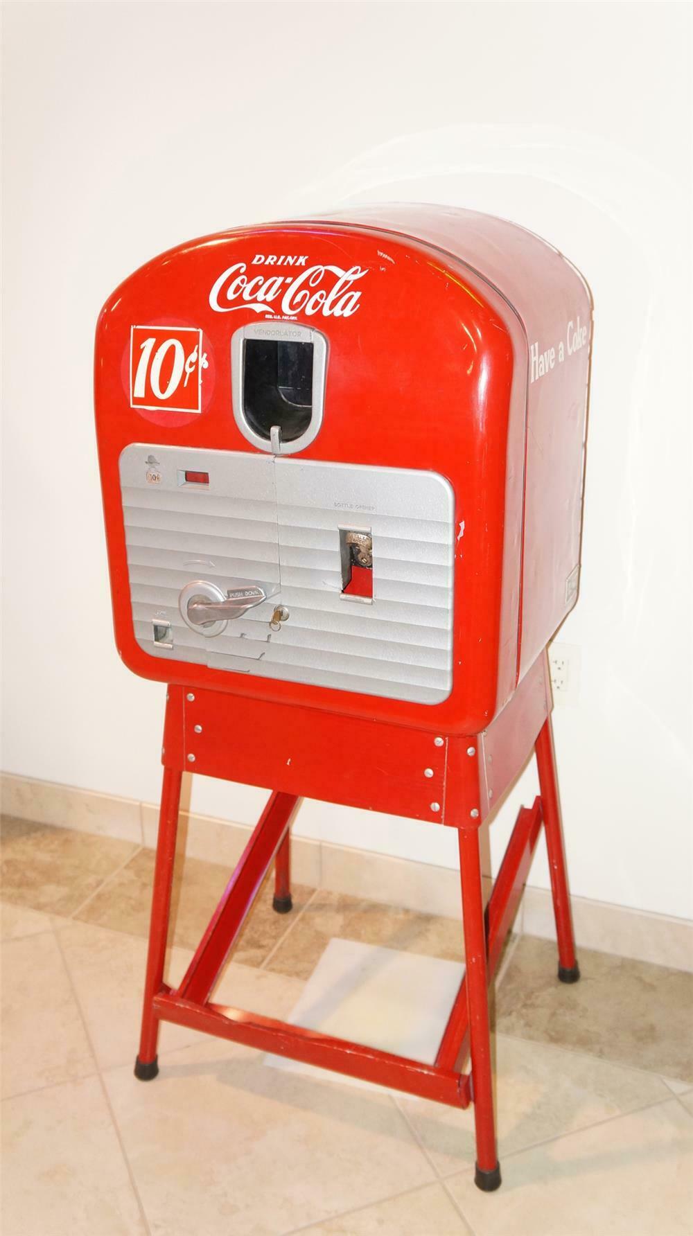 Amazing all original 1940's Coca-Cola Vendo 27 ten cent soda