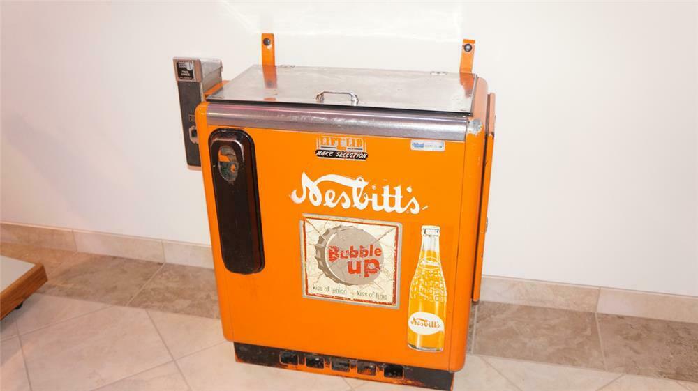 1950's Nesbitt's Orange Soda Ideal ten cent slider soda machi