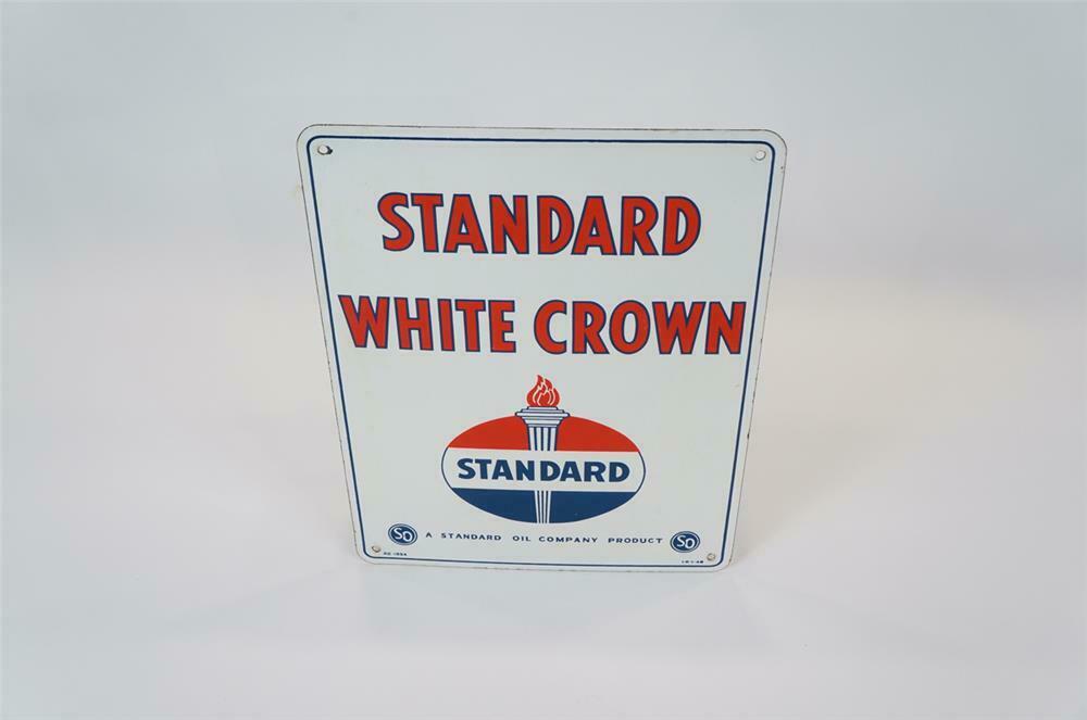 Addendum Item - 1948 Standard White Crown Gasoline single-sid