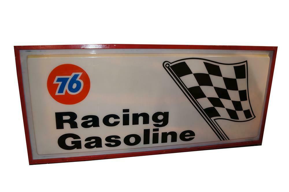 Large Union 76 Racing Gasoline single-sided light-up raceway
