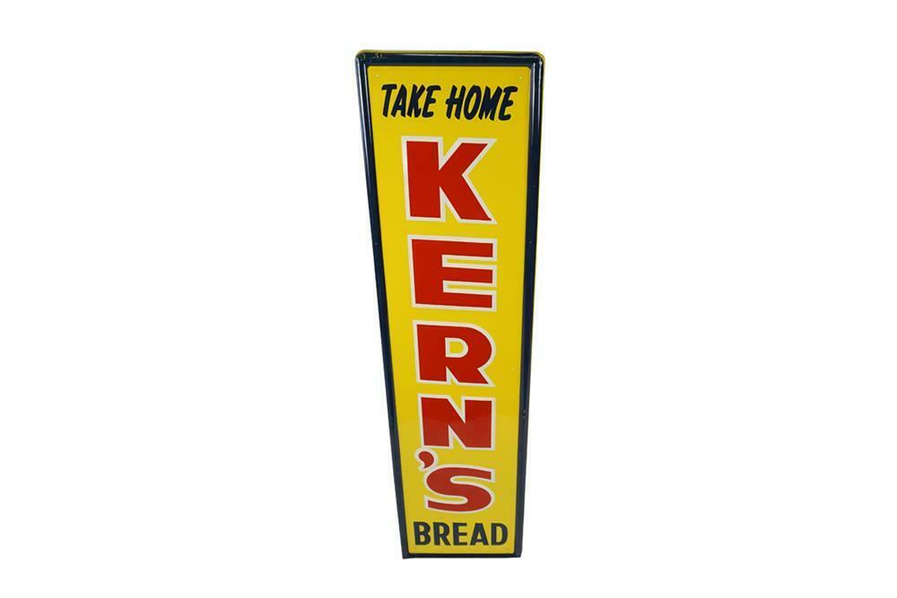 NOS late 1950s Take Home Kerns Bread single-sided self-framed