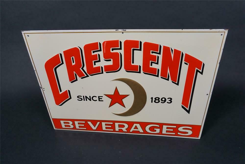 NOS 1930s Crescent Soda Beverages of New Orleans single-sided