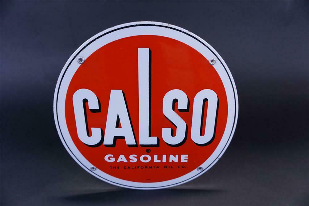 Sharp Calso Gasoline 'The California Oil Company' single-side