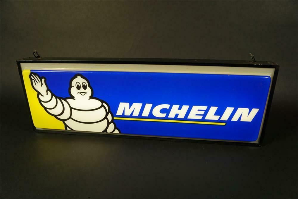 Fantastic Michelin Tires double-sided light-up garage sign with ...