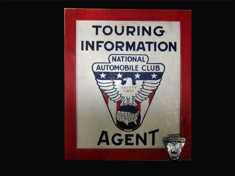 1930s-40s National Automobile Club Touring Information Agent