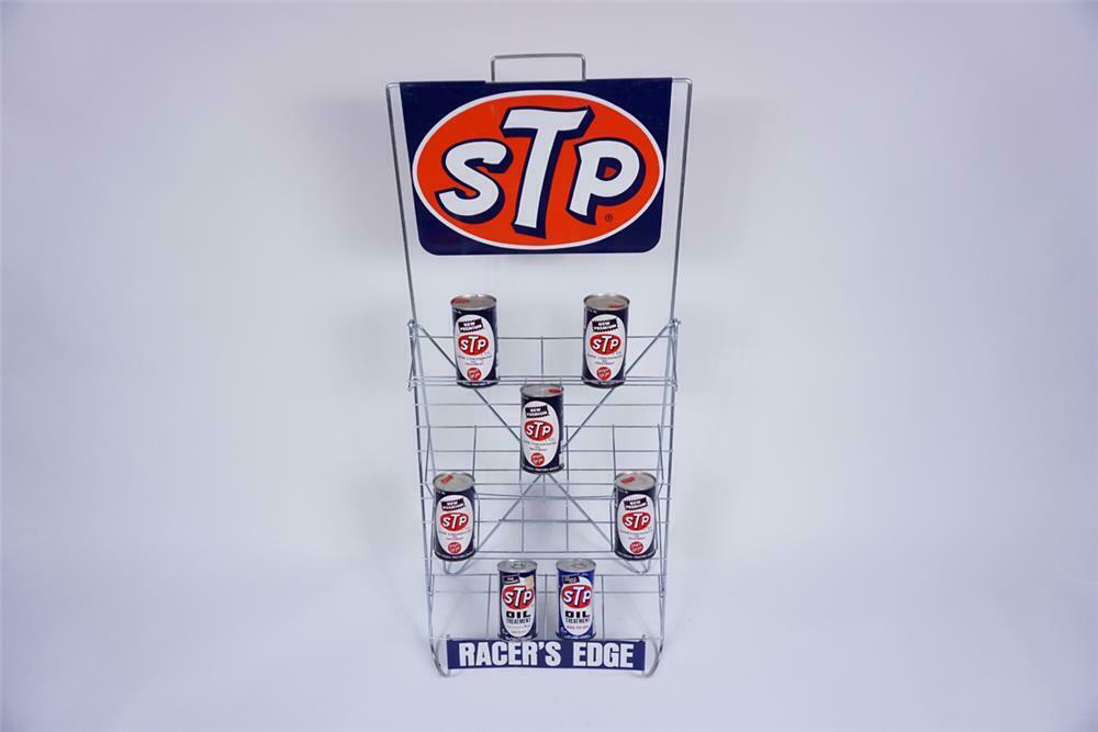 Choice NOS 1960s STP Racer's Edge Oil Treatment metal display