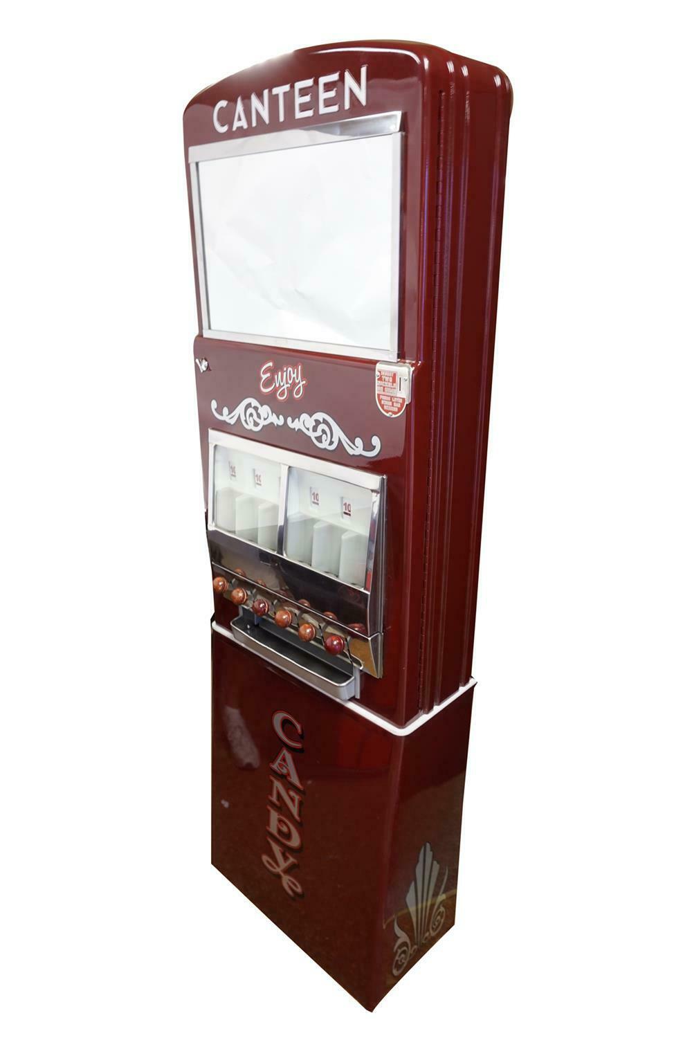 Never-before-offered circa 1940s-50s Canteen 10-cent coin-operated ...