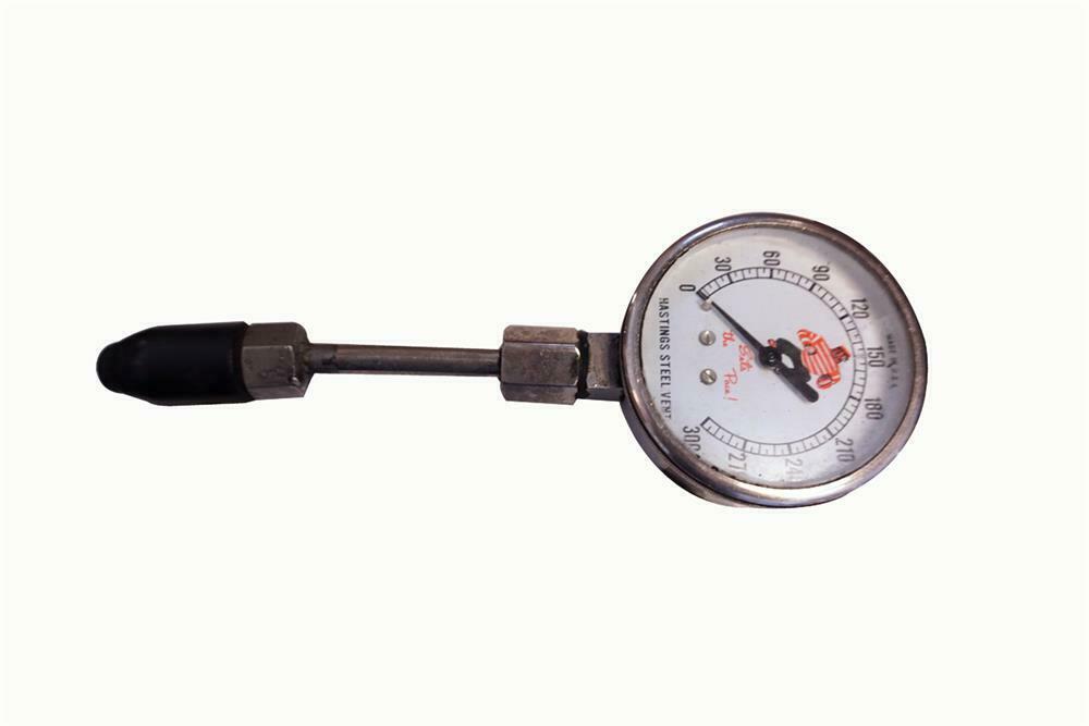 1930s Hastings Piston Rings garage compression tester.