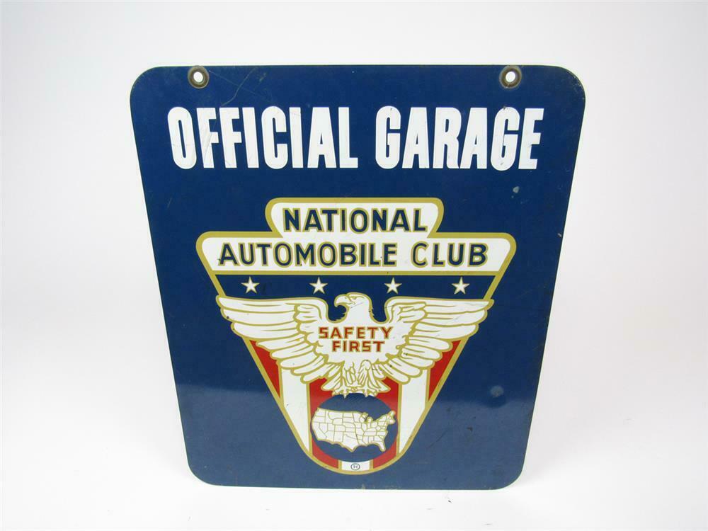 Sharp late 1940s National Automobile Club 'Official Garage' d