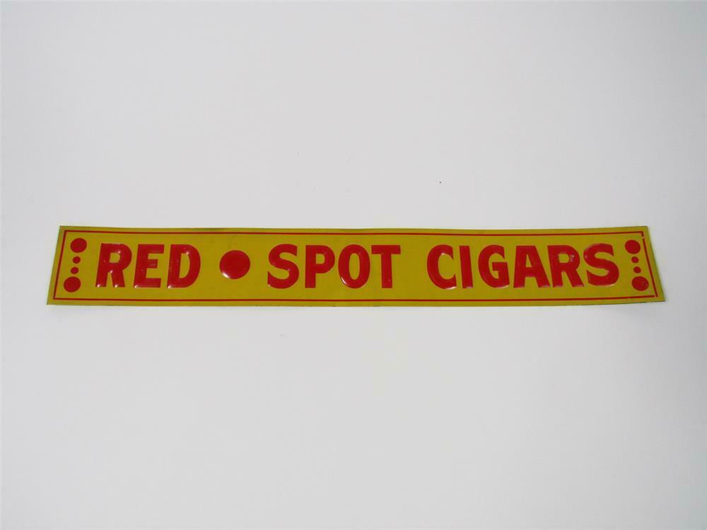 1920s Red Spot Cigars single-sided embossed tin general store sign ...