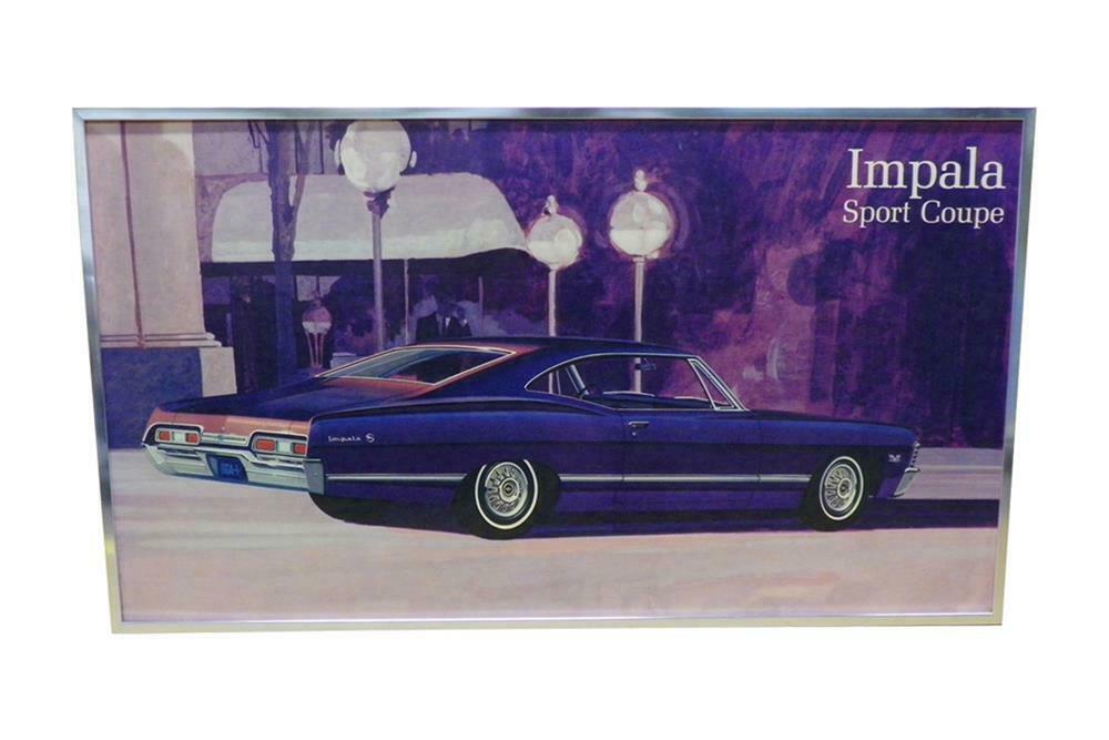 Choice 1967 Chevrolet Impala Sport Coupe dealership showroom