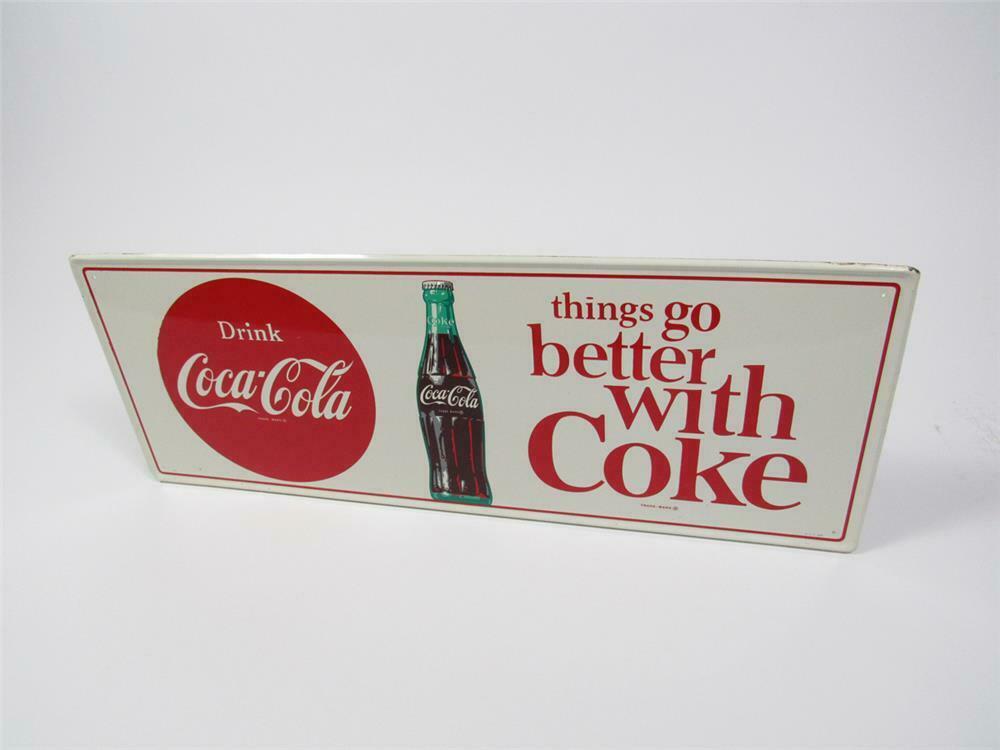 NOS late 1950s-early 60s Drink Coca-Cola "Things go better with Coke ...