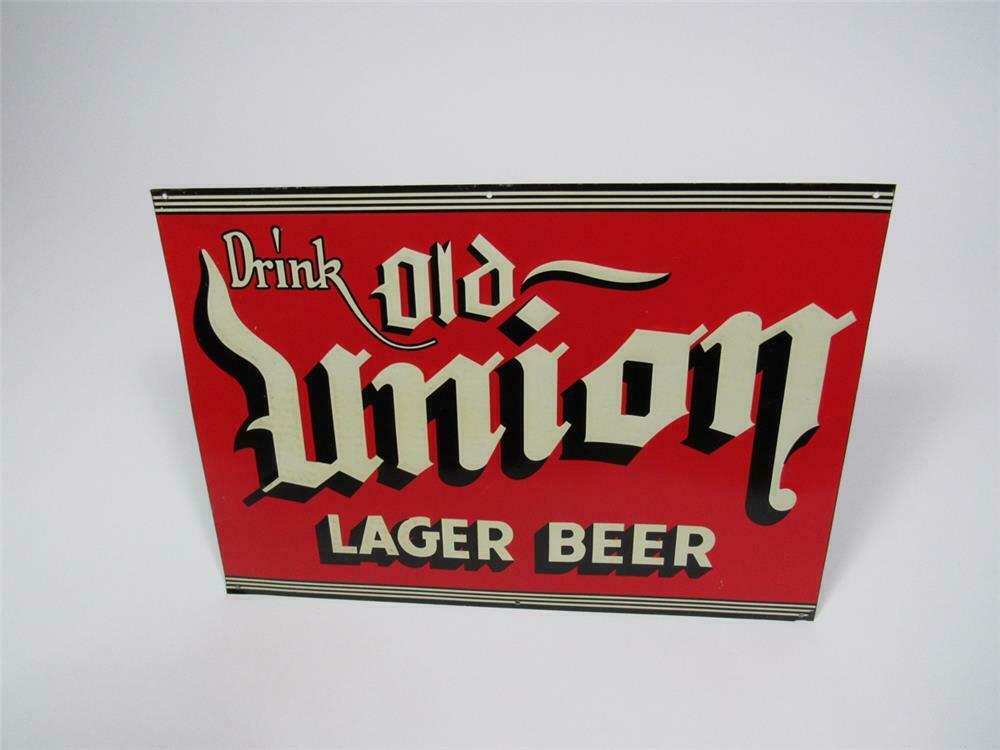 Late 1920s-early 30s Drink Old Union Lager Beer single-sided