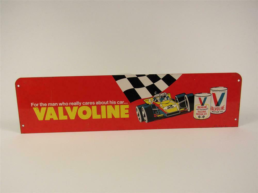 Late 1960s-early '70s Valvoline racing Motor Oil single-sided