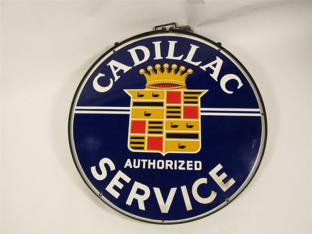 Highly prized 1940s-50s Cadillac Authorized Service double-si