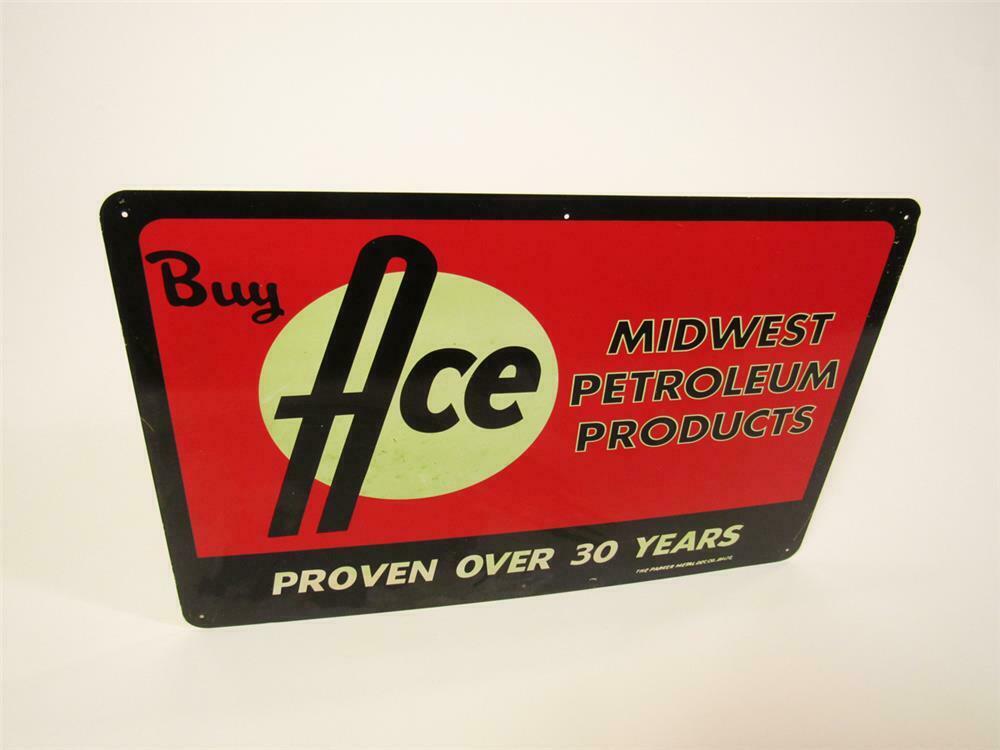 NOS 1940s-50s Buy Ace Oil - Midwest Petroleum Products single
