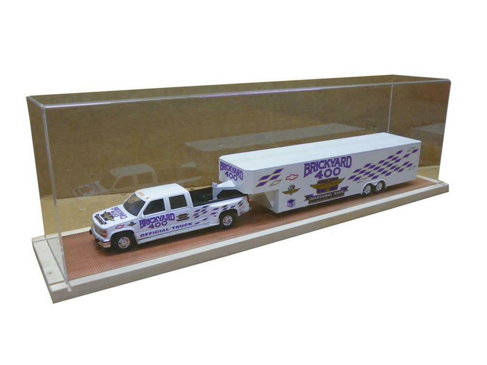 NOS 1994 Brickyard 400 Inaugural Chevy Pickup and Car Hauler NOS 1994 Brickyard 400 Inaugural Chevy Pickup and Car Hauler