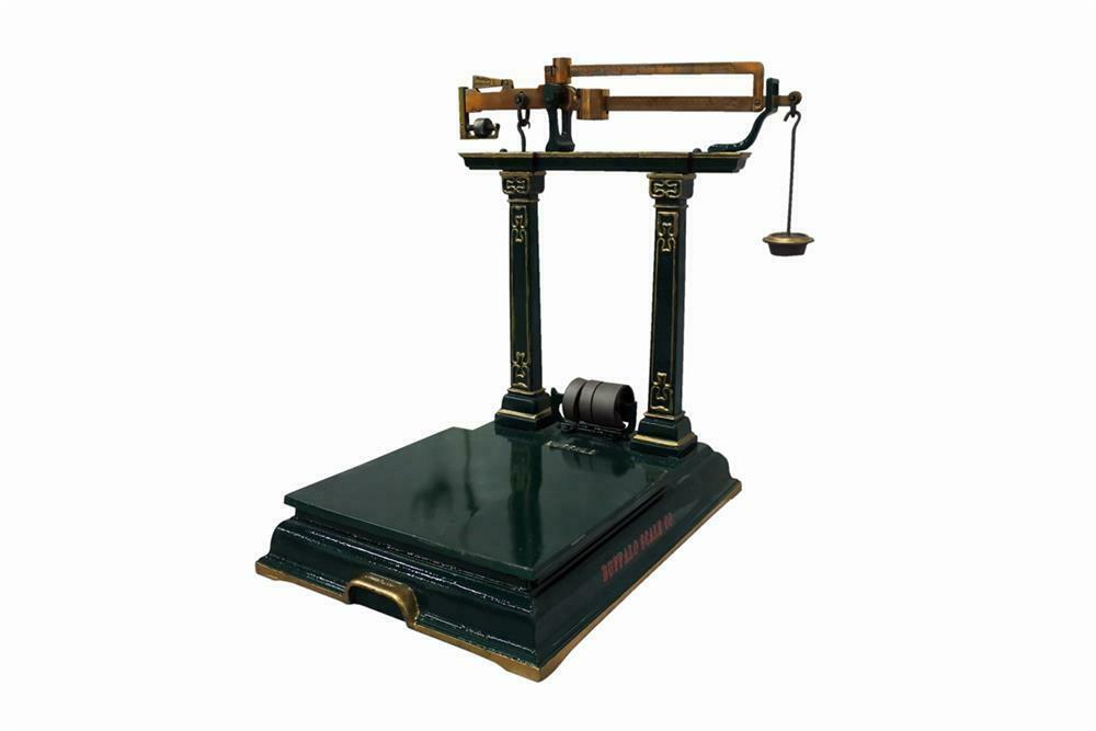 Ornate turn-of-the-century Buffalo Scale Company countertop s