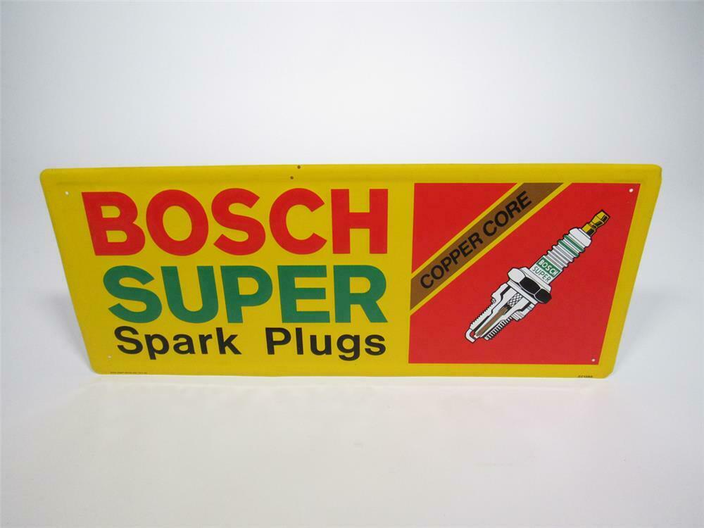 NOS Bosch Super Spark Plugs 'Copper Core' single-sided emboss