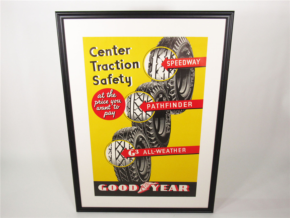1930S GOODYEAR TIRES DEALER POSTER