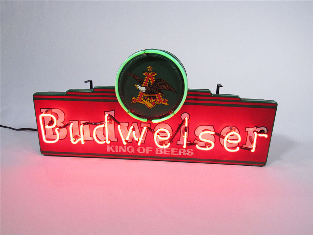 BUDWEISER BEER NEON TAVERN SIGN