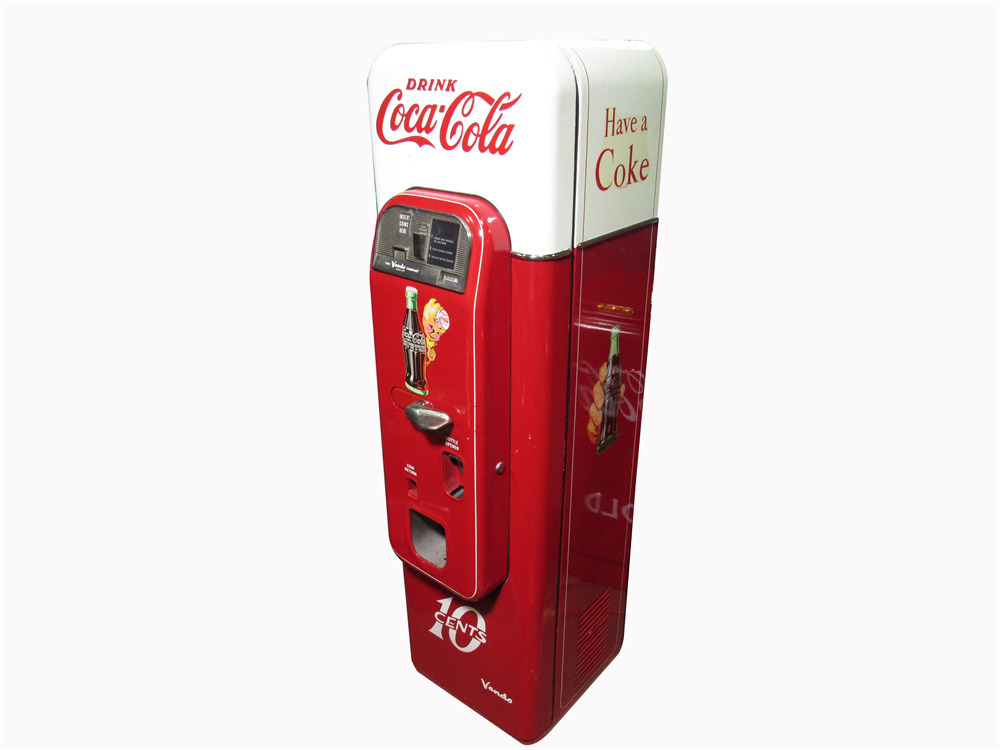 1950S COCA-COLA COIN-OPERATED SODA MACHINE