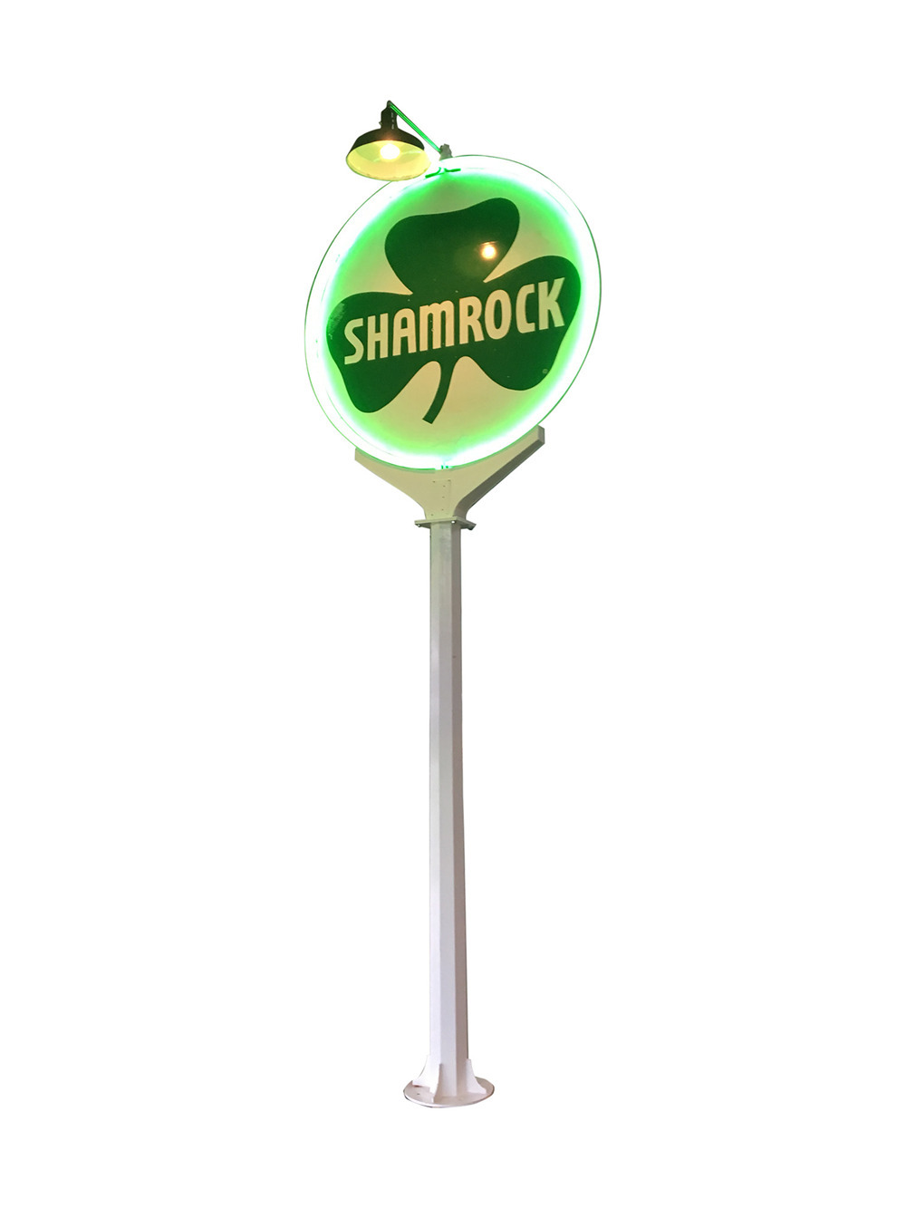SHAMROCK STATION POLE SIGN