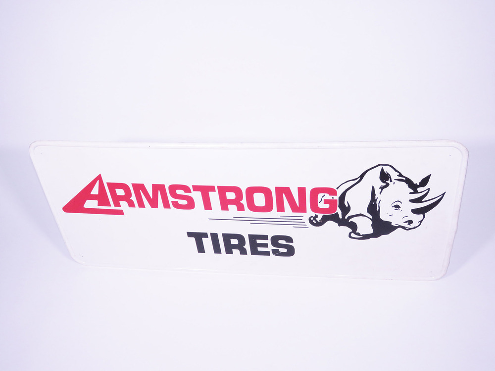 ARMSTRONG TIRES TIN SIGN
