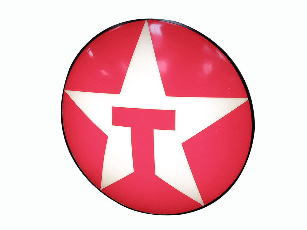 VINTAGE TEXACO LIGHT-UP SIGN