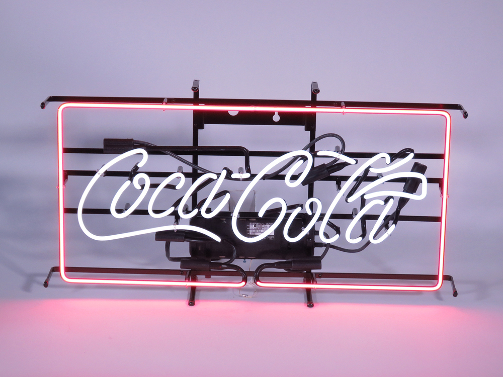 VINTAGE COCA-COLA SCRIPT NEON SIGN