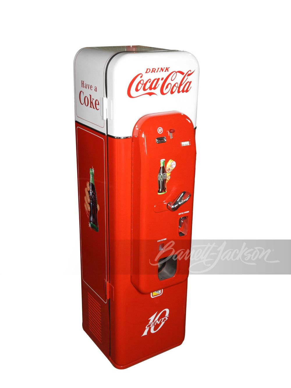1950S COCA-COLA COIN-OPERATED SODA BOTTLE MACHINE