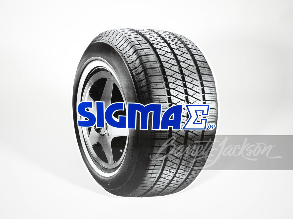 SIGMA TIRES TIN SIGN
